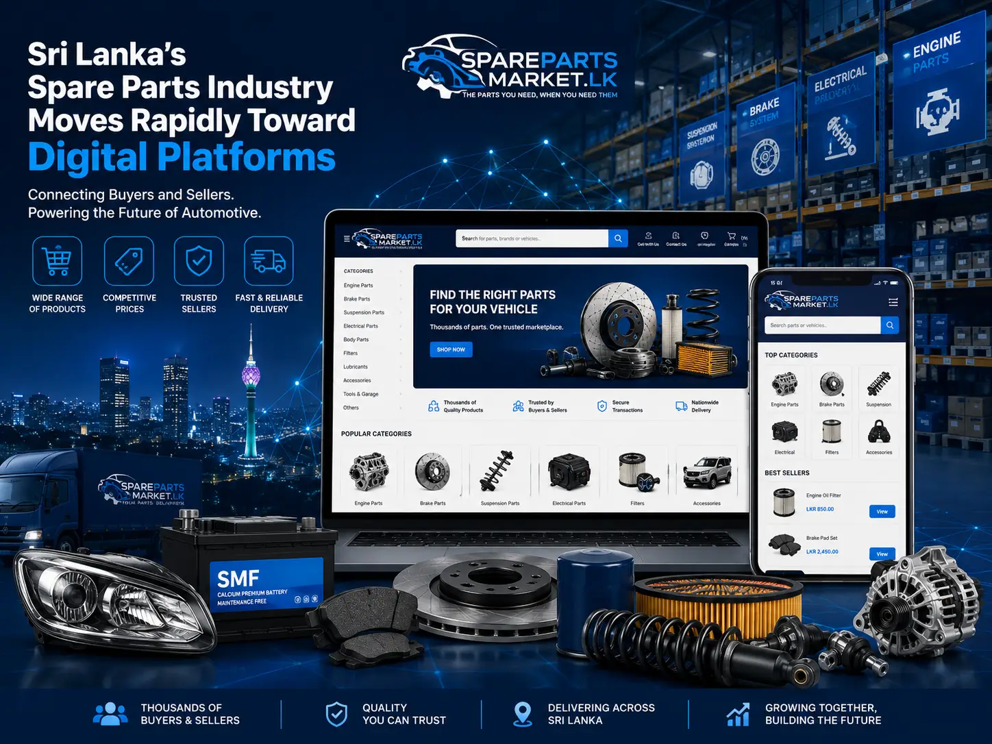 Sri Lanka’s Spare Parts Industry Moves Rapidly Toward Digital Platforms ...